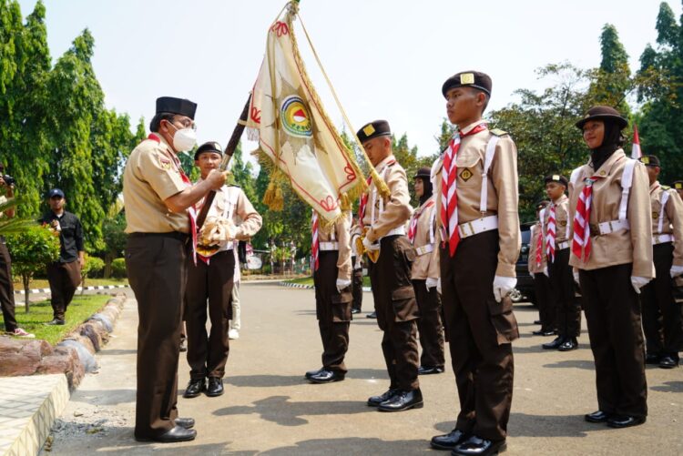 Panji Gerakan Pramuka Sudah Berada di Gedung Tri Satya Cibubur – Warta ...