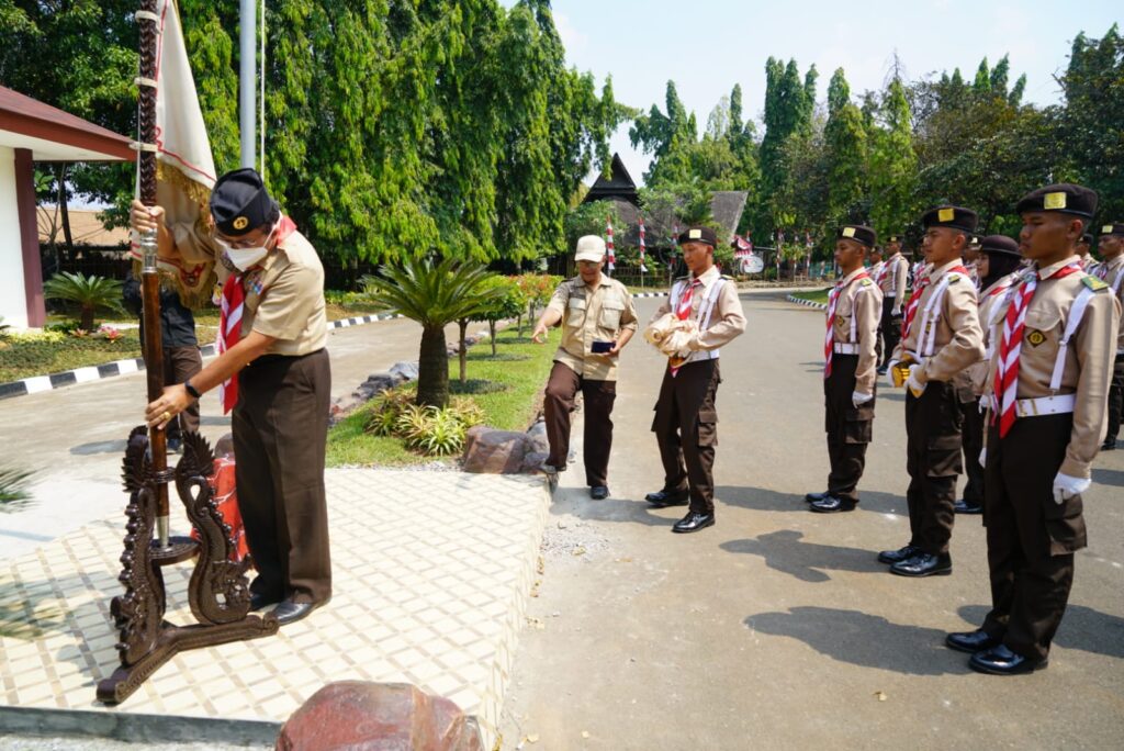 Panji Gerakan Pramuka Sudah Berada di Gedung Tri Satya Cibubur – Warta ...