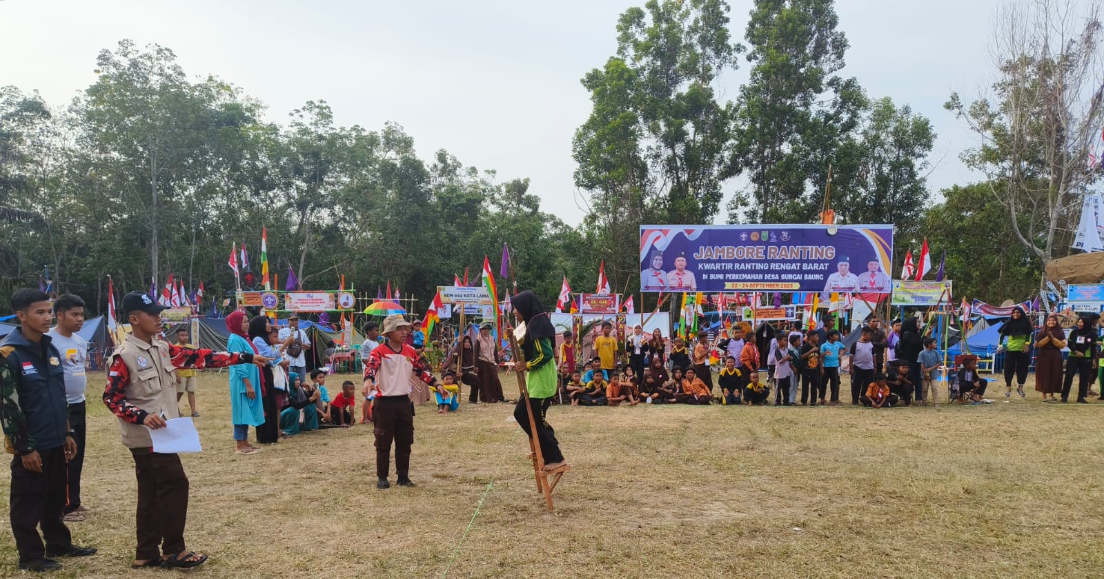Rengat Barat Sukses Gelar Jambore Ranting Tahun 2023 – Warta Pramuka