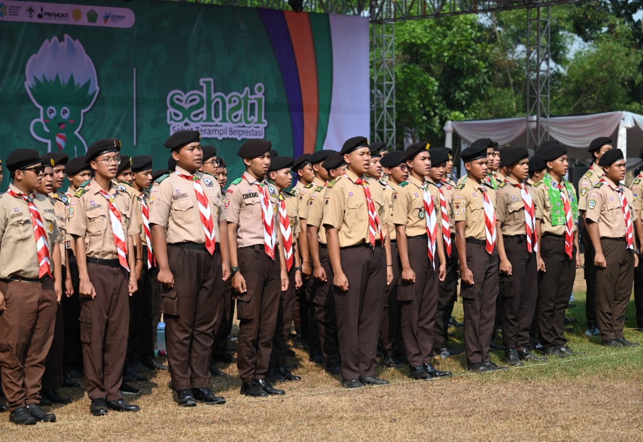 Wamenkes Buka Secara Resmi Pertinas SBH 2023 – Warta Pramuka
