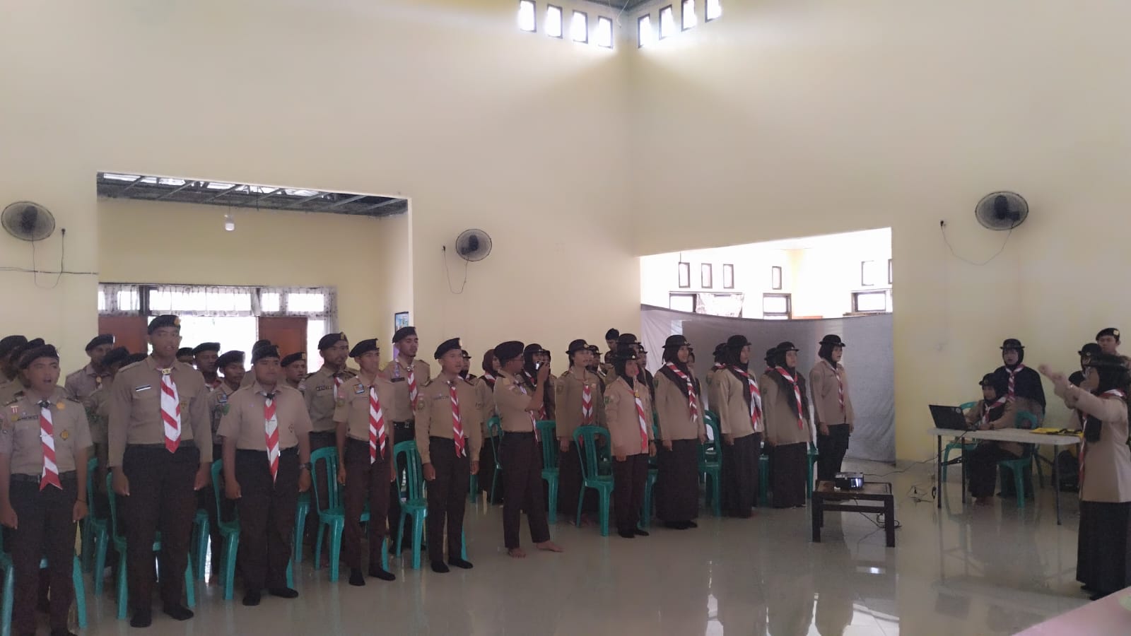 Diklat Brigade Penolong V Dibuka Ketua Kwarda Riau – Warta Pramuka