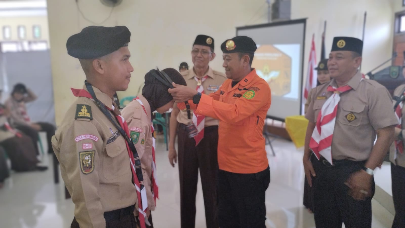 Diklat Brigade Penolong V Dibuka Ketua Kwarda Riau – Warta Pramuka