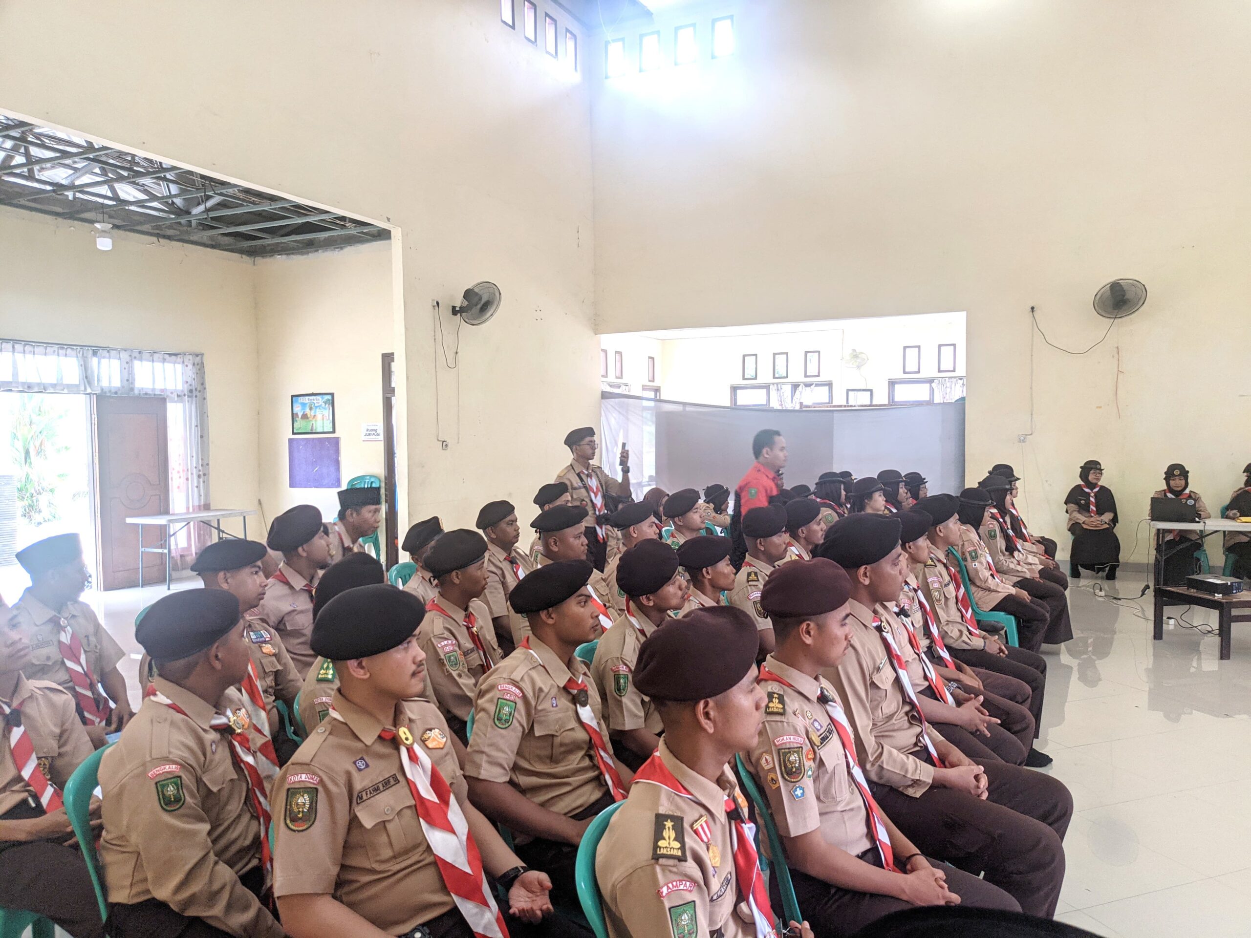 Diklat Brigade Penolong V Dibuka Ketua Kwarda Riau – Warta Pramuka