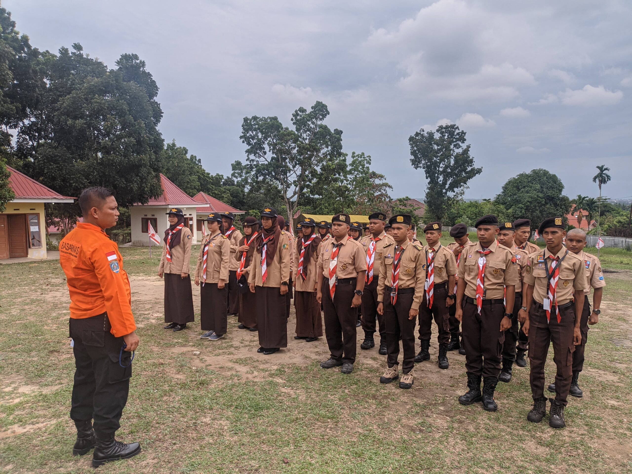 Diklat Brigade Penolong V Dibuka Ketua Kwarda Riau – Warta Pramuka