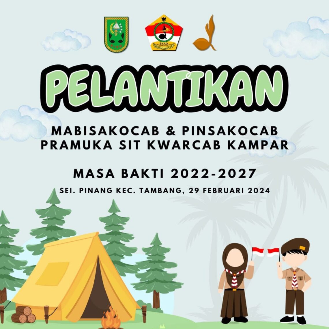 Ka Kwarcab Kampar Lantik Mabisakocab dan Pinsakocab Pramuka SIT Kampar ...